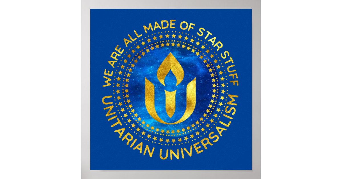 Unitarian Universalism chalice Poster | Zazzle