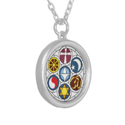 Unitarian Universalist Merchandise Silver Plated Necklace | Zazzle
