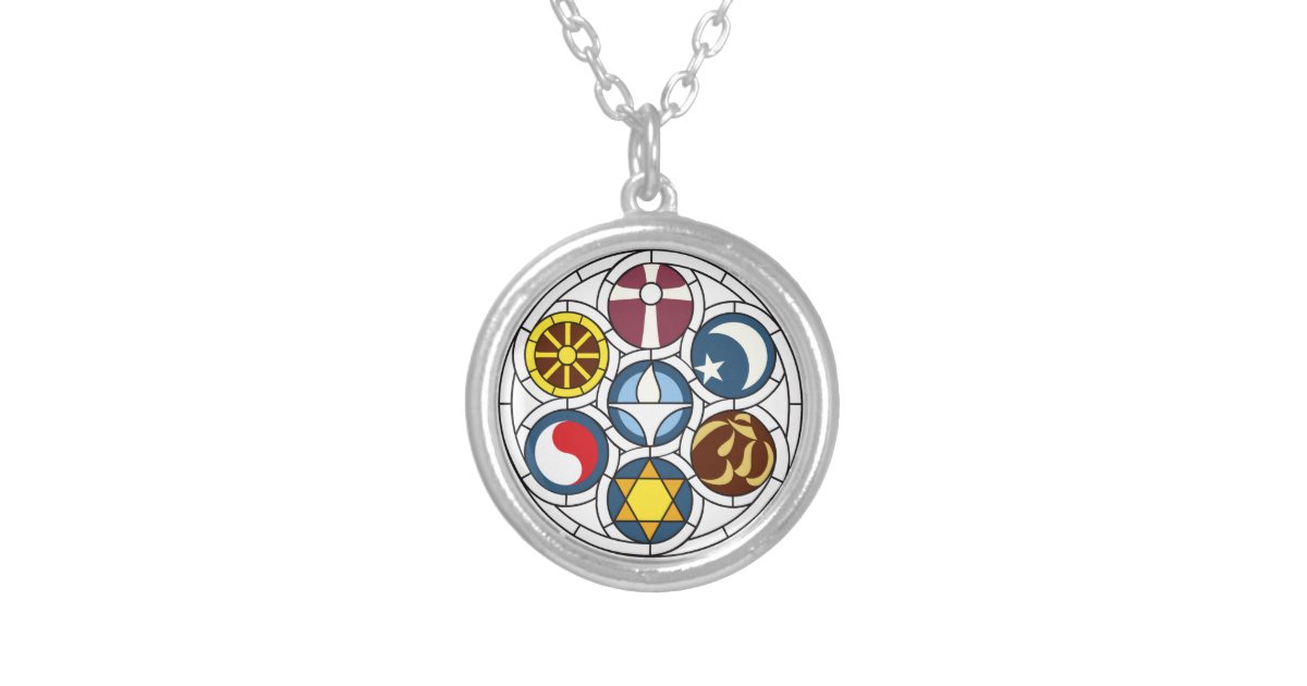 Unitarian Universalist Merchandise Silver Plated Necklace | Zazzle