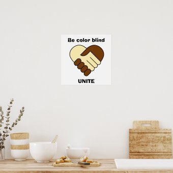 'Unite' poster | Zazzle