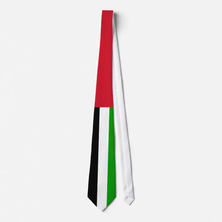 United Arab Emirates Flag Neck Tie | Zazzle