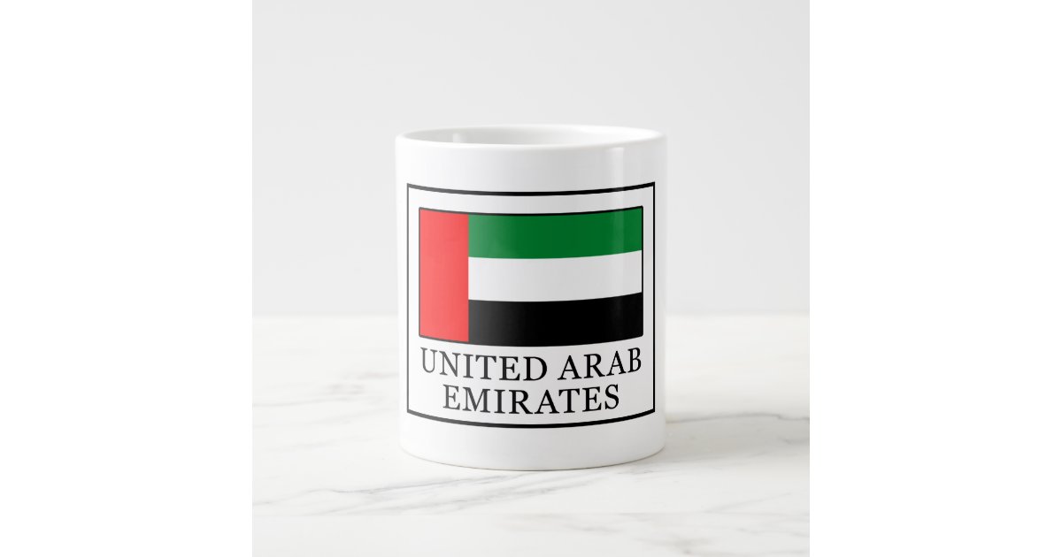 United Arab Emirates Large Coffee Mug | Zazzle