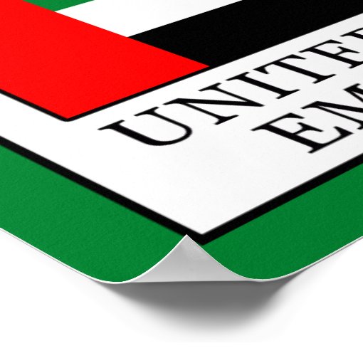 United Arab Emirates Poster | Zazzle