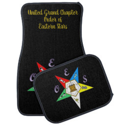 United Grand Chapter OES Car Floor Mat | Zazzle