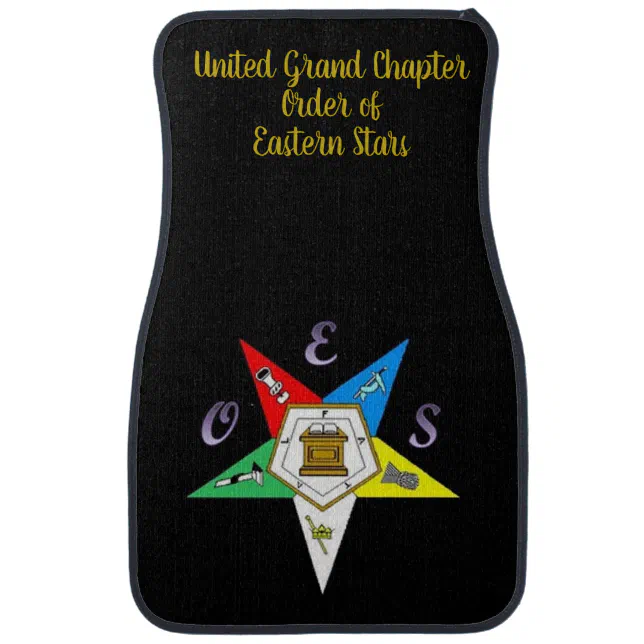 United Grand Chapter OES Car Floor Mat | Zazzle