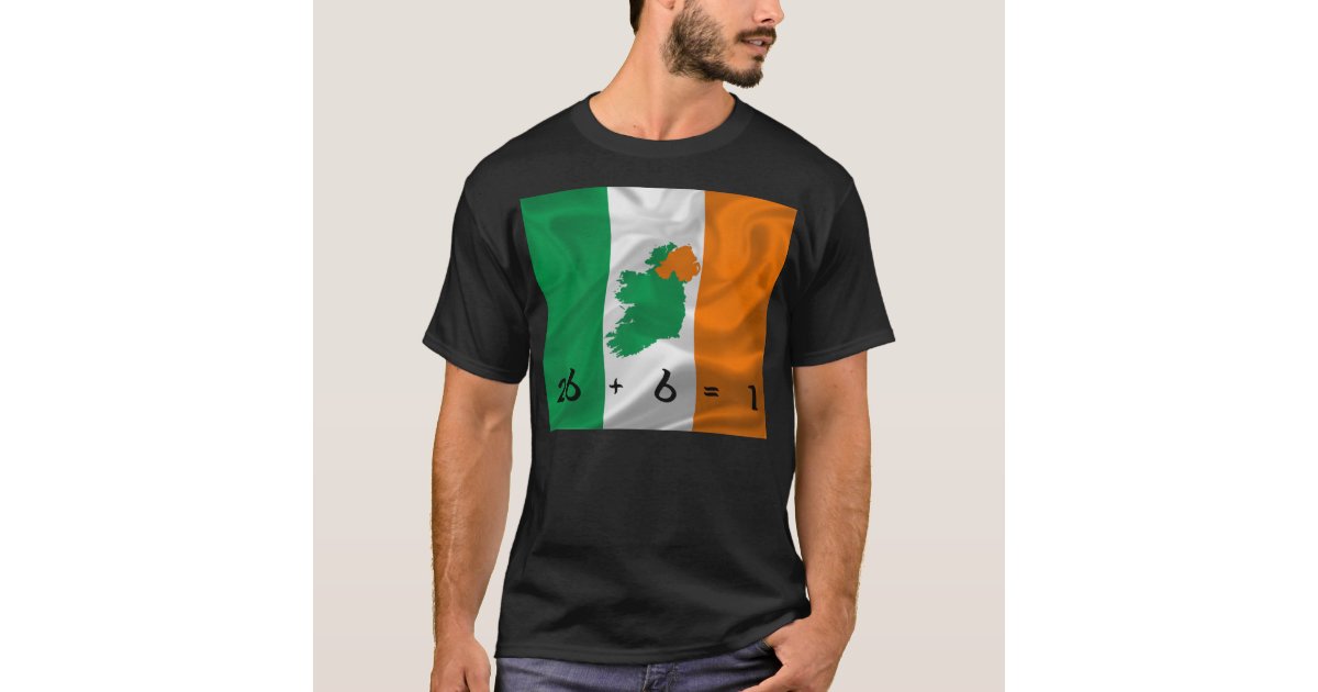 United Ireland Shirt - 26 +6 = 1 | Zazzle