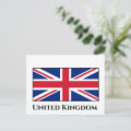 United Kingdom (British) Flag Postcard | Zazzle