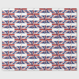 United Kingdom | British UK | UNION JACK Wrapping Paper | Zazzle