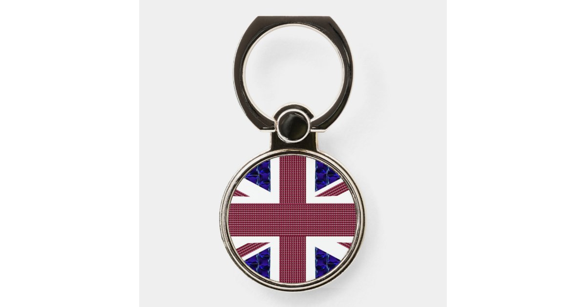 United Kingdom Flag, England, Great Britain Flag Phone Ring Stand | Zazzle