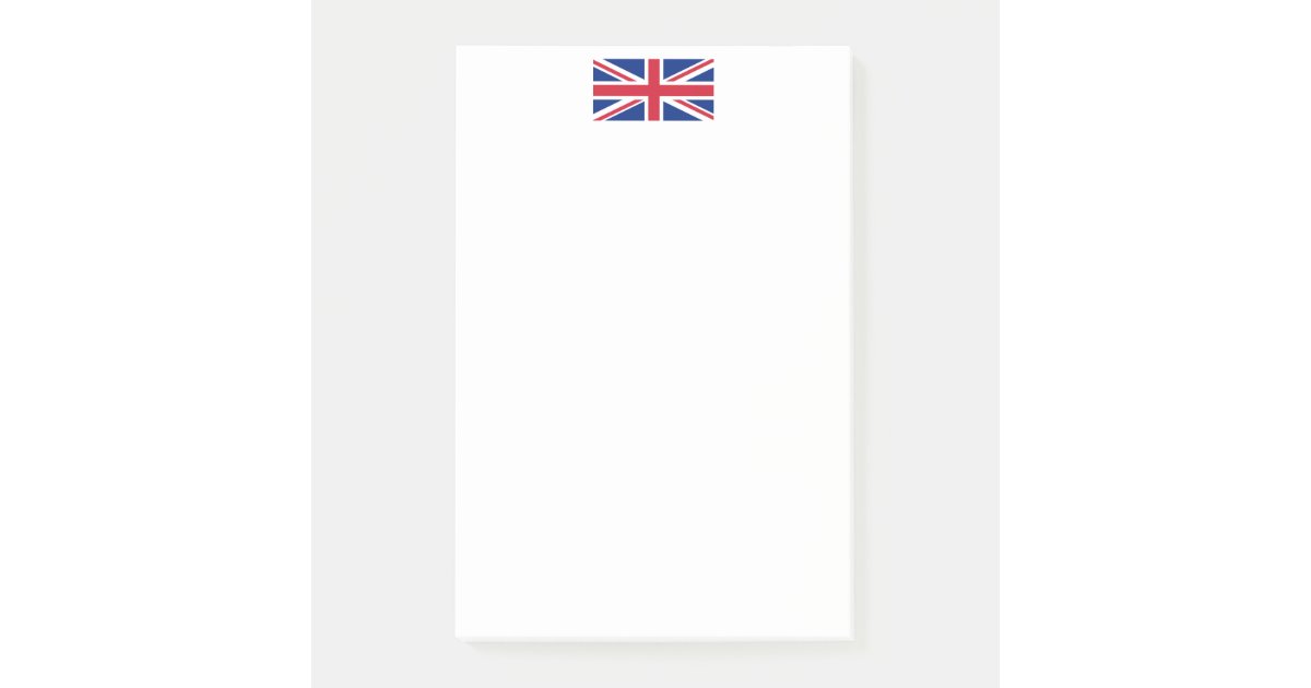 United Kingdom flag Post-it Notes | Zazzle