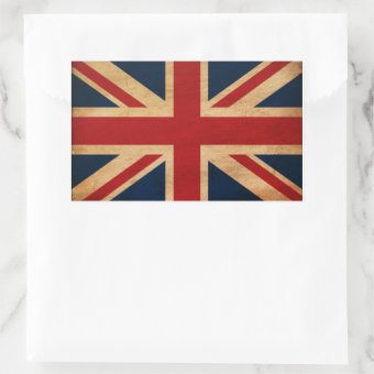 United Kingdom Flag Rectangular Sticker | Zazzle