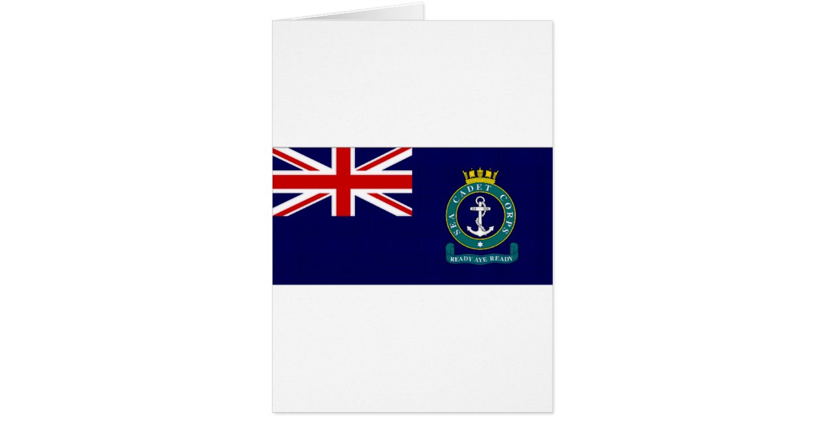 United Kingdom Sea Cadet Corps Flag | Zazzle