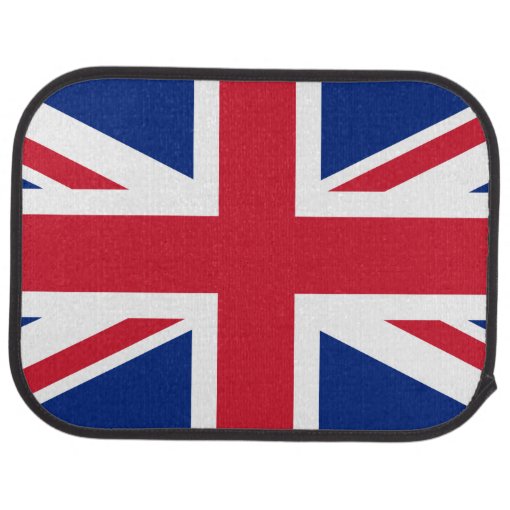 United Kingdom UK Union Jack Flag Britain Car Mat | Zazzle