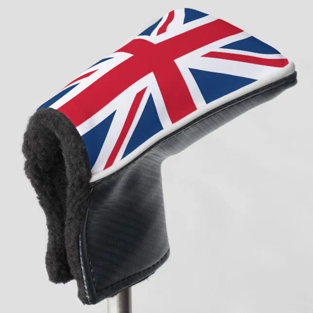 United Kingdom Union Jack Flag Golf Head Cover | Zazzle