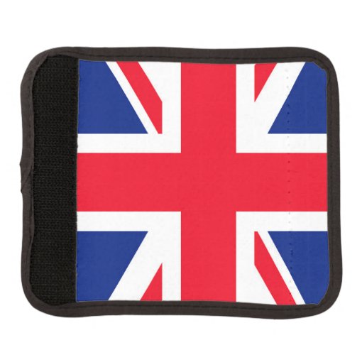 United Kingdom Union Jack Flag Luggage Handle Wrap | Zazzle