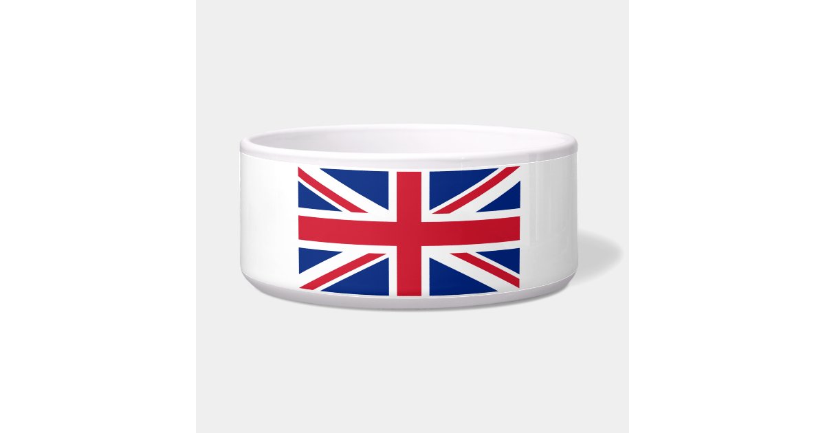 United Kingdom Union Jack Flag of British Colonies Bowl | Zazzle