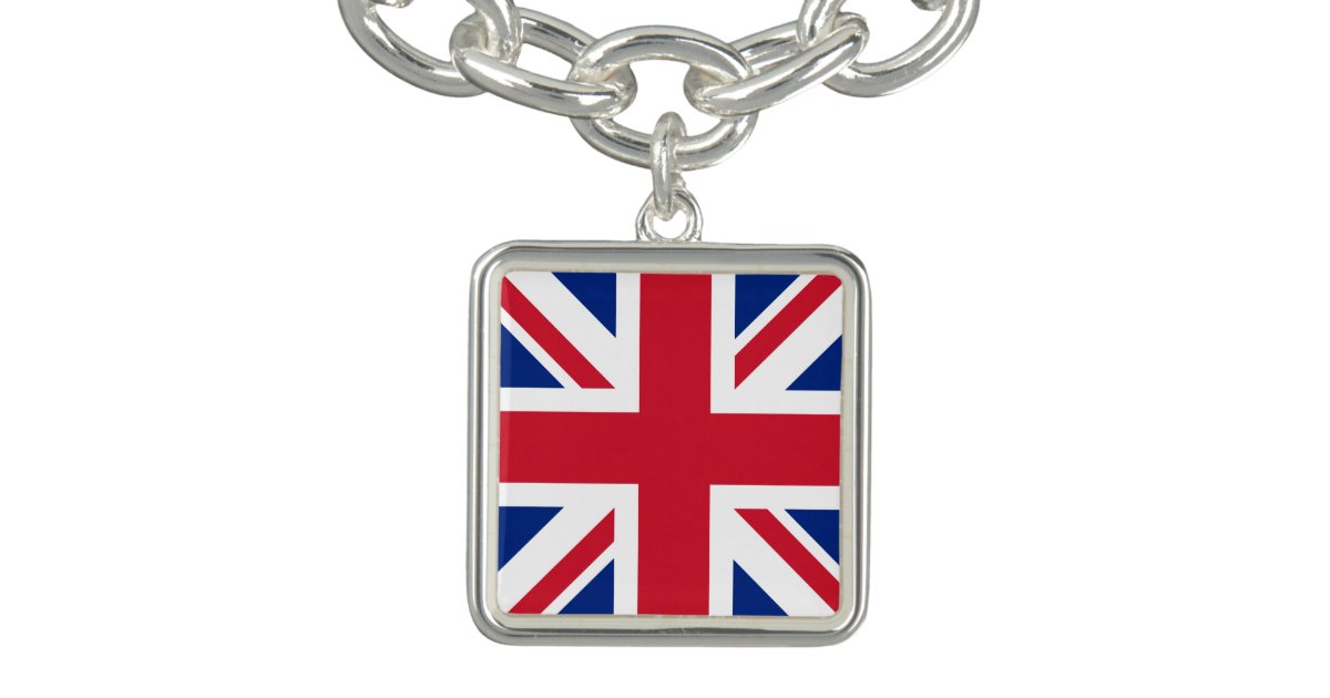 United Kingdom Union Jack Flag of British Colonies Bracelet | Zazzle