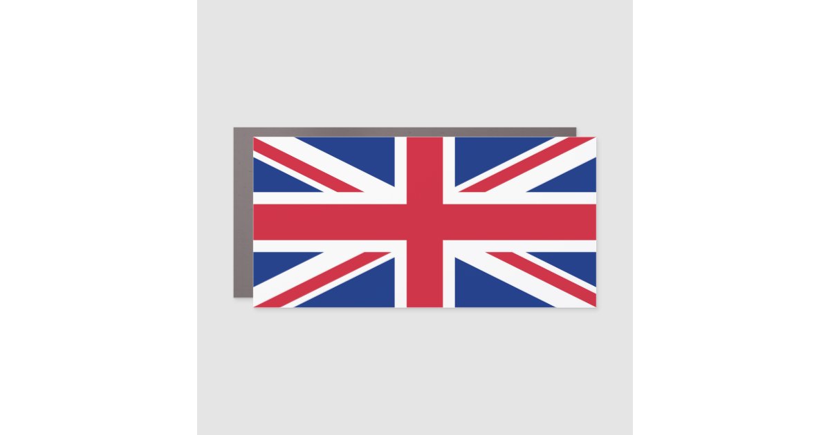 United Kingdom Union Jack Flag of British Colonies Car Magnet | Zazzle