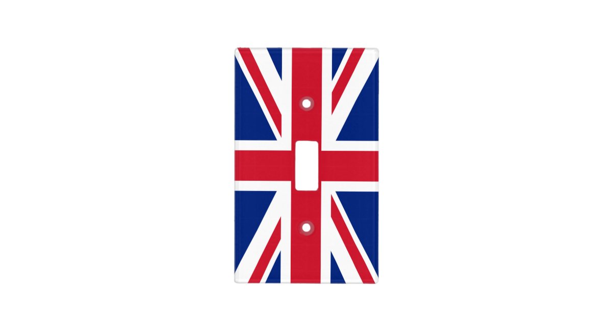 United Kingdom Union Jack Flag of British Colonies Light Switch Cover ...