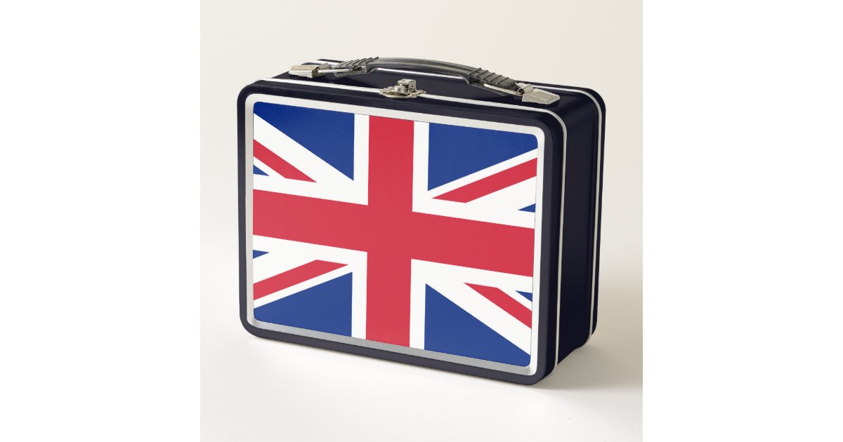 United Kingdom Union Jack Flag of British Colonies Metal Lunch Box | Zazzle