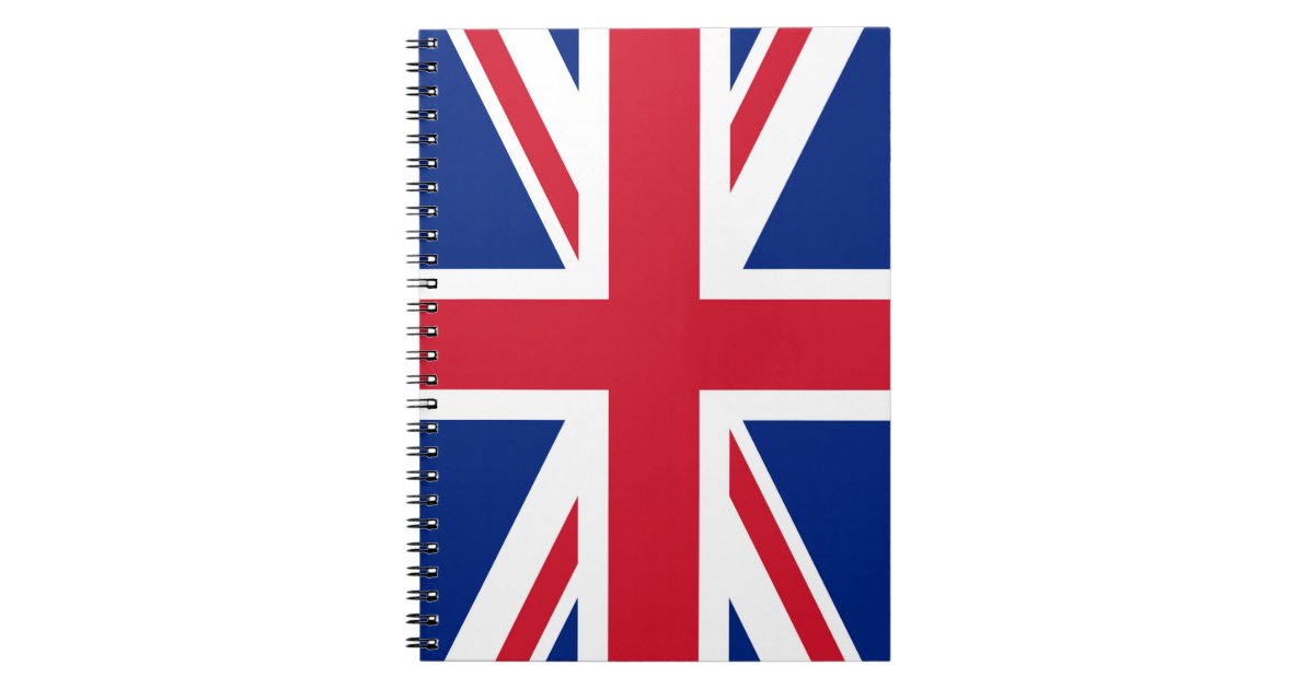 United Kingdom Union Jack Flag of British Colonies Notebook | Zazzle