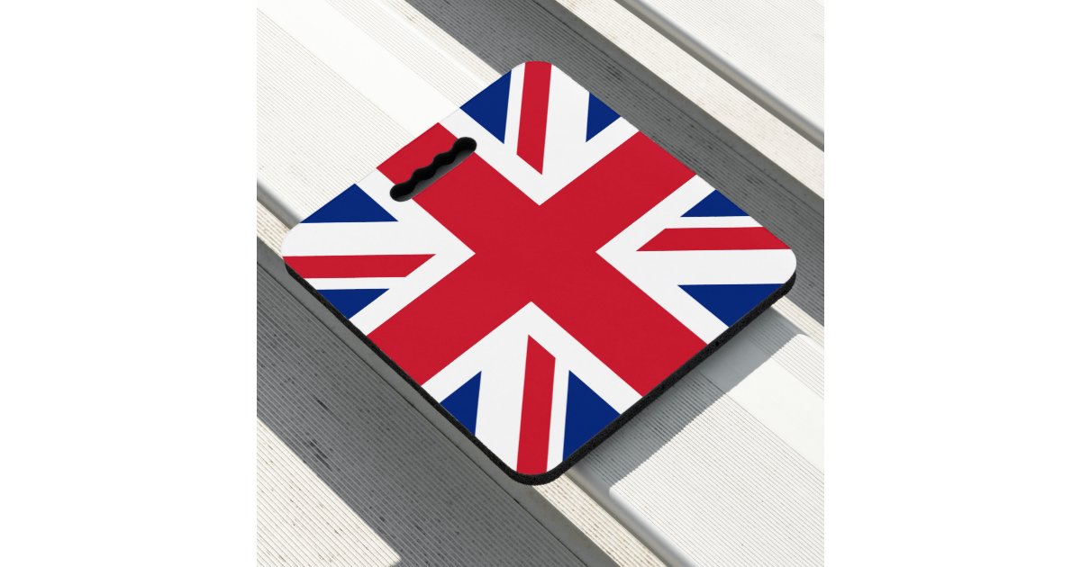 United Kingdom Union Jack Flag of British Colonies Seat Cushion | Zazzle