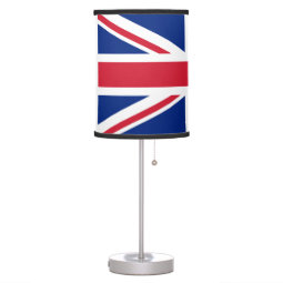 United Kingdom Union Jack Flag Table Lamp | Zazzle