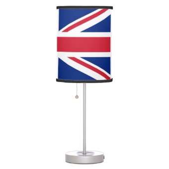 United Kingdom Union Jack Flag Table Lamp | Zazzle