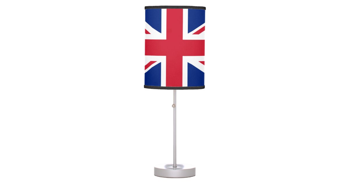United Kingdom Union Jack Flag Table Lamp | Zazzle