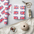 United Kingdom Union Jack Flag Wrapping Paper | Zazzle