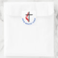United Methodist Square Sticker | Zazzle