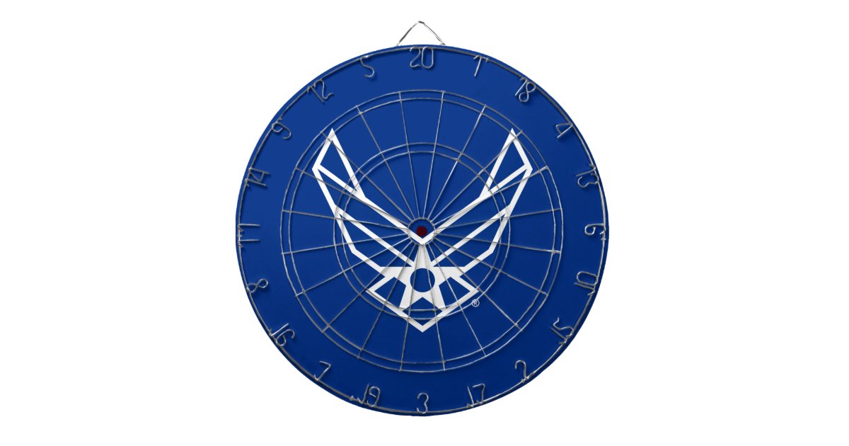 United States Air Force Logo - Blue Dart Board | Zazzle