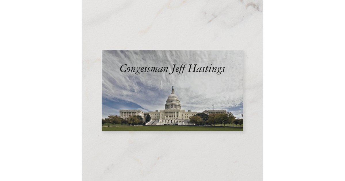 United States Capital Business Card | Zazzle