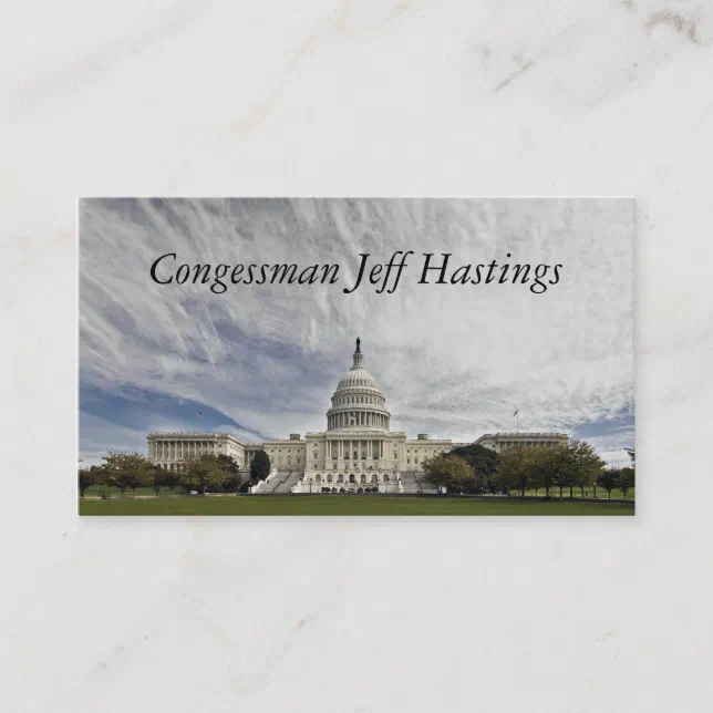 United States Capital Business Card | Zazzle