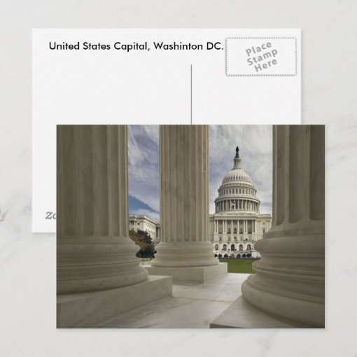 United States Capital Postcard | Zazzle