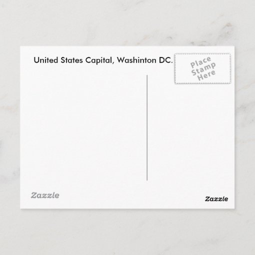 United States Capital Postcard | Zazzle