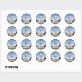 United States Capitol Building Classic Round Sticker | Zazzle