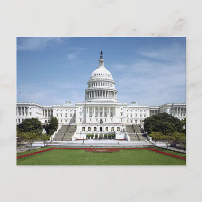 United States Capitol Building Postcard | Zazzle