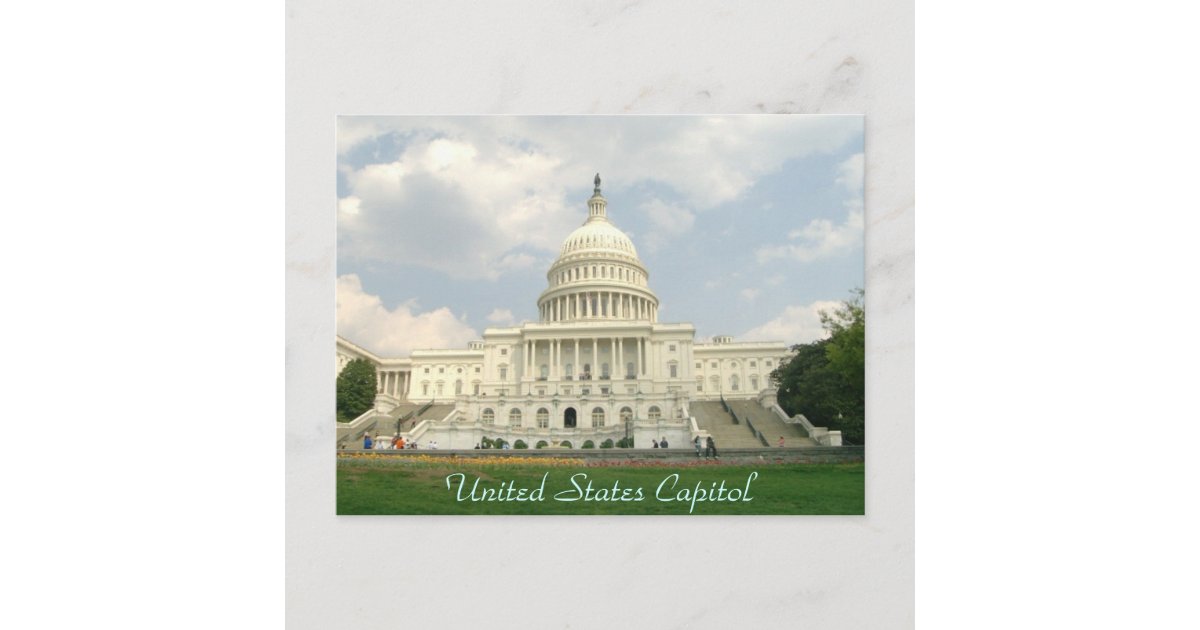 United States Capitol Postcard | Zazzle