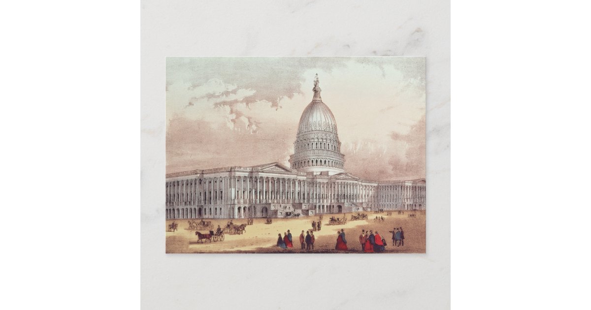 United States Capitol, Washington D.C. Postcard | Zazzle