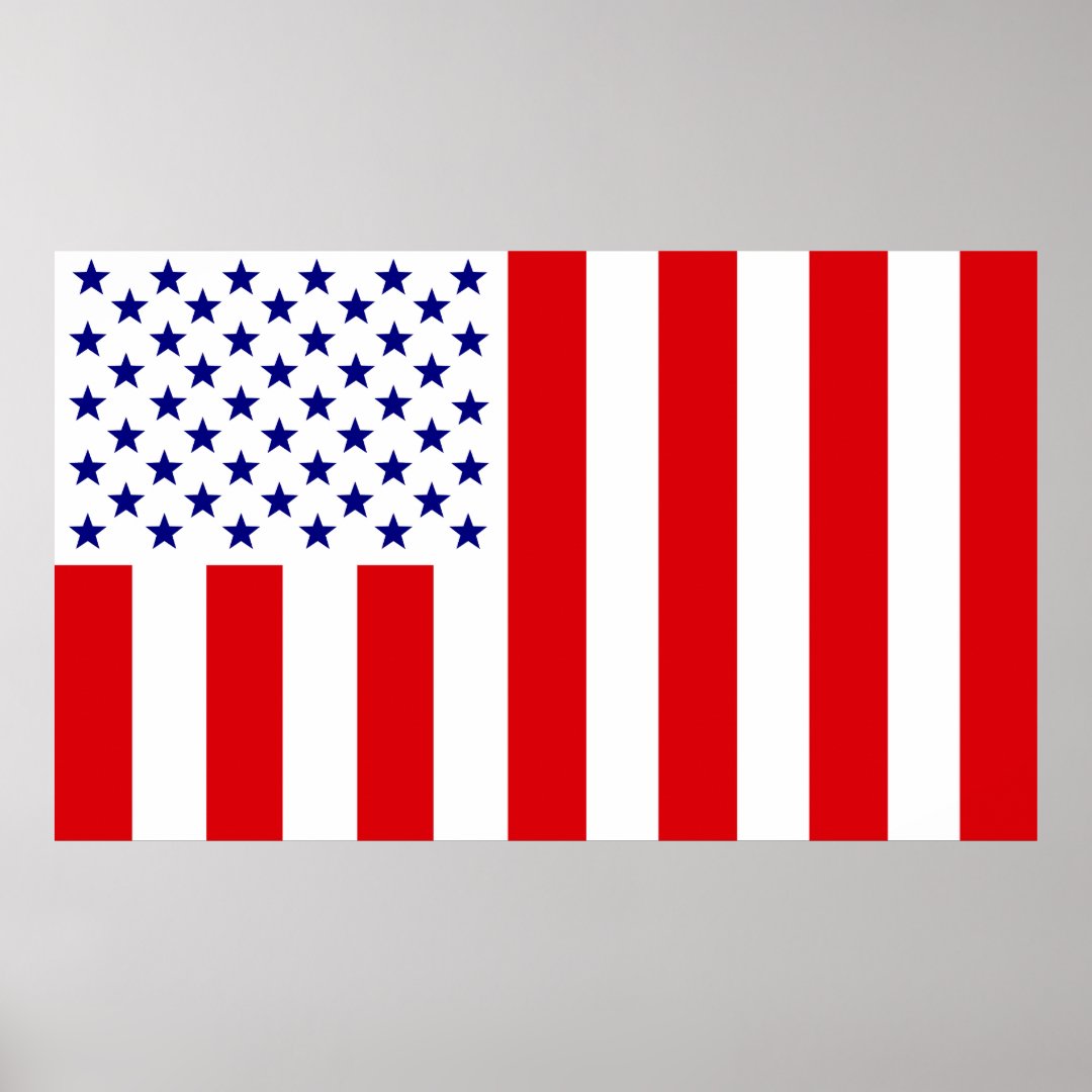United States Civilian Flag of Peace Poster | Zazzle