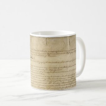 United States Constitution Coffee Mug | Zazzle