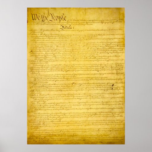 Us Constitution 1st Page Constitution Print Constitution Constitution 
