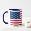 United States Flag Custom Mug - Flag of USA | Zazzle