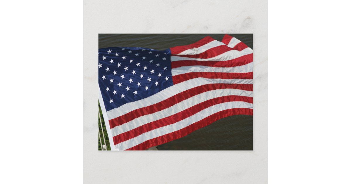 United States Flag Postcard | Zazzle