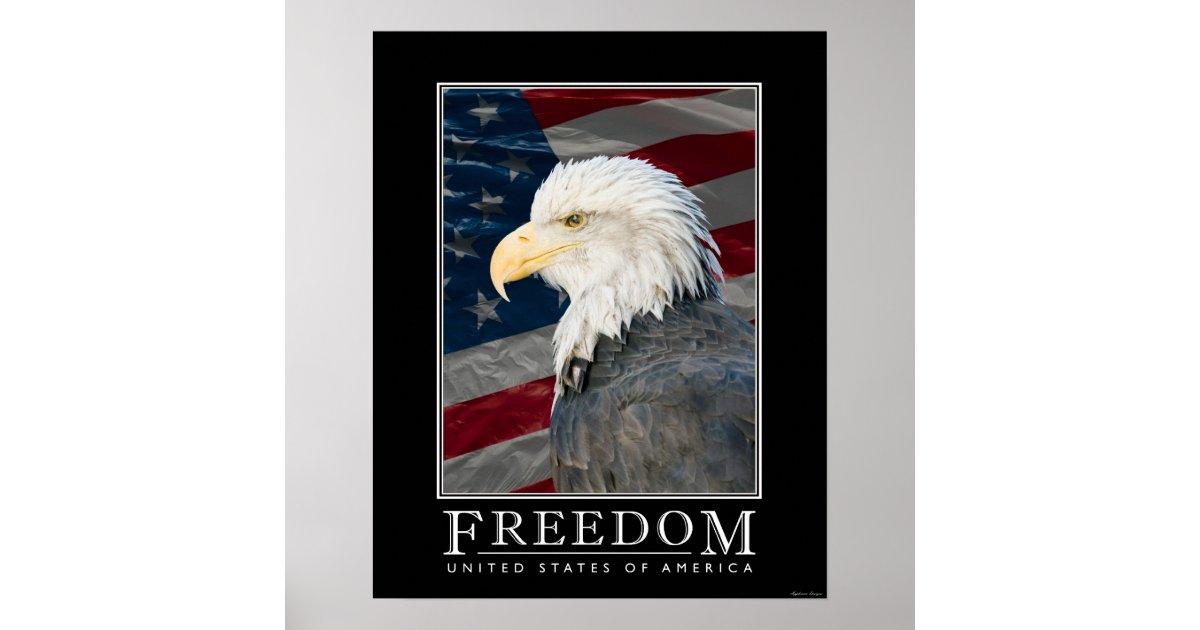 United States Freedom Poster | Zazzle