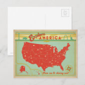 United States | From Sea to Shining Sea Postcard | Zazzle