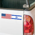 United States Israel Allies American Israeli Flag Bumper Sticker | Zazzle