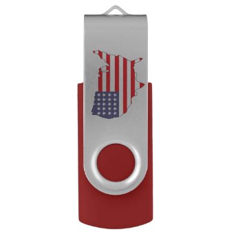 United States Map Flash Drive | Zazzle