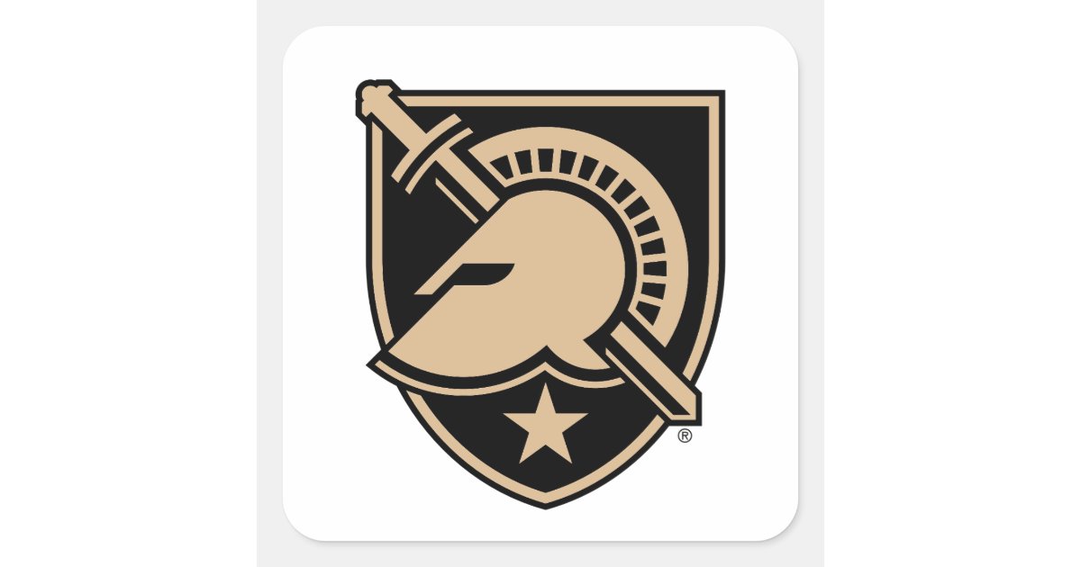 United States Military Academy Logo Square Sticker | Zazzle
